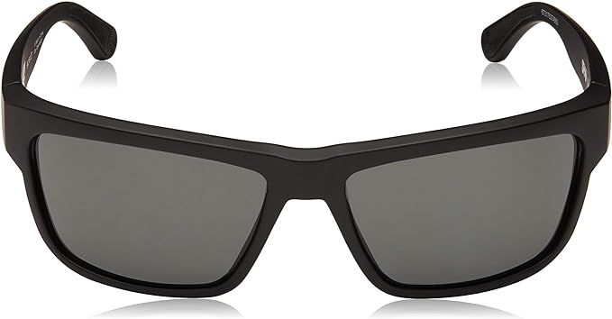 Spy Frazier - Matte Black Frame - Happy Gray Green Lenses – Ascent Wear