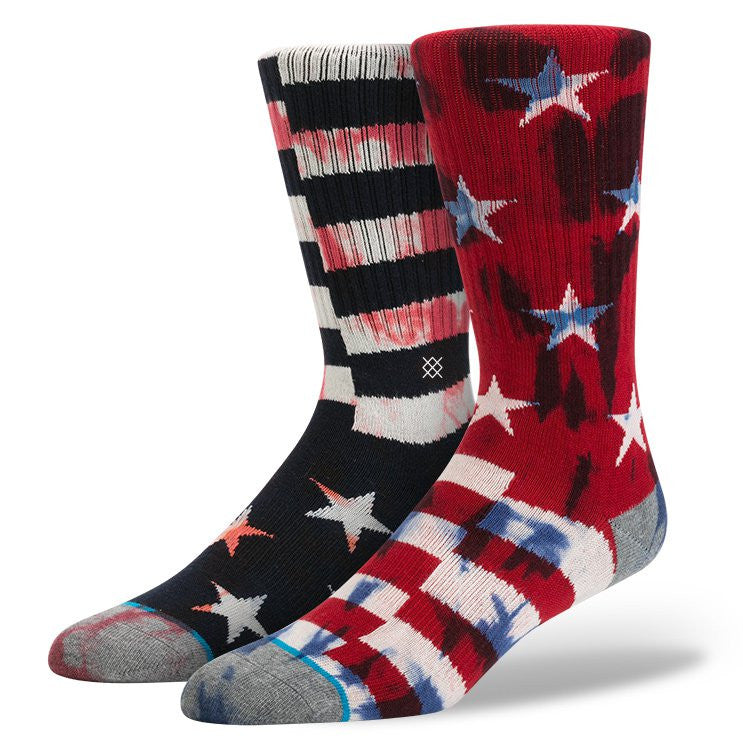 Stance - Sidereal Sock Red | Ascent Wear